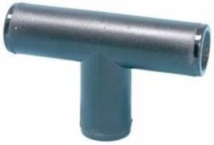 dig 1/2" compression tee, drip irrigation fitting with .700 od, for a three-way layout of polyethylene drip tubing, bag of 15