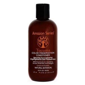 amazon series tucuma color preservation conditioner, 8.5 fluid ounce