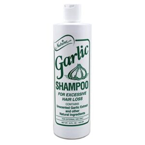 nutrine garlic shampoo unscented 16oz (pack of 2)