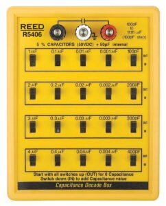 reed instruments r5406 capacitance decade box