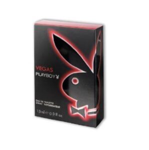 vegas playboy cologne for men, travel size eau de toilette (0.5 fl oz)