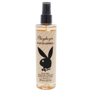 playboy female play it lovely body mist, 8 fluid ounce