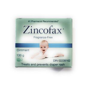 zincofax fragrance-free prevents & treats diaper rash 130g