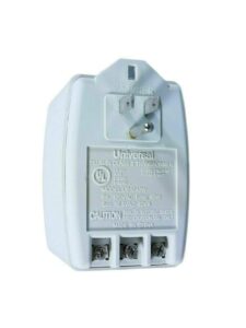 universal plug in transformer class 2 input120vac output16.5vac 40va