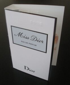 dior christian dior eau de parfum spray vial for women, 1 ml