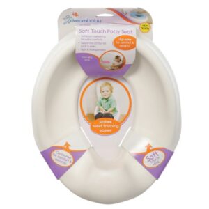 dreambaby soft touch potty seat, white