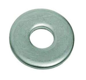 small parts 2024-t3/t4 aluminum flat washer, plain finish, 5/16" hole size, 0.34" id, 3/4" od, 0.065" nominal thickness (pack of 100)