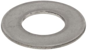 small parts m16d125a steel flat washer, zinc plated finish, din 125, metric, m16 screw size, 17 mm id, 30 mm od, 3 mm thick (pack of 50)