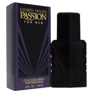 passion men/elizabeth taylor cologne spray 4.0 oz (m)