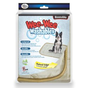 four paws wee-wee washable puppy pad 30 x 32 inches (1 count)