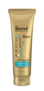 suave professionals moroccan infusion deep conditioning shine mask, 8 ounce