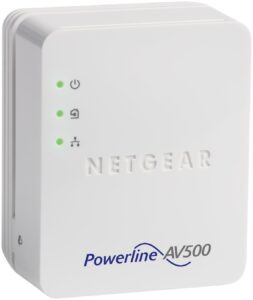 netgear powerline 500 1-port starter kit (xavb5201)