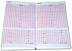 corometrics fetal monitoring papers 4305ba0-152mm x 90mm - 5 packs/box