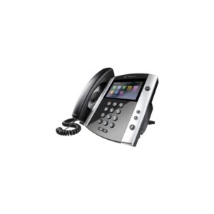 polycom vvx 600 ip phone poe new (2200-44600-025) (power supply not included)