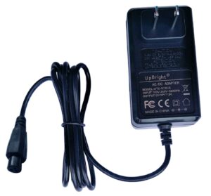 upbright 42v ac/dc adapter compatible with x hover-1 drive h1-drive maverick h1-mvrk liberty hy-lbty helix h1-helx 36v lithium-ion battery hover board fy0184200400 42vdc 0.4a power supply cord charger