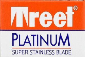 platinum super stainless double-edge blades - 10 razor blades by treet