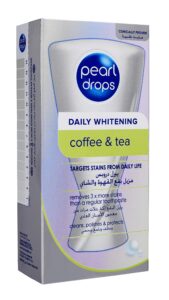 pearl drops daily removes daily stains from tea & coffee 50ml