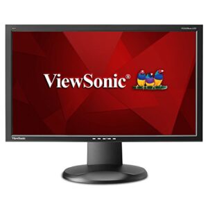 viewsonic vg2428wm-led 24" 1080p ergonomic monitor dvi, vga