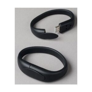 black wristband usb flash memory drive 32gb