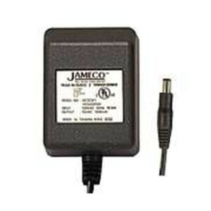 jameco reliapro acu090050a4542 ac to ac wall adapter transformer 9v @ 500 ma straight 2.1 mm female plug, black