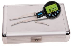 fowler 54-554-622 internal electronic caliper gage, 0.200-1" measuring range, 0.005" resolution, 0.0008" accuracy