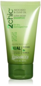 giovanni cosmetics 2chic shampoo avocado & olive oil, 1.5 ounce