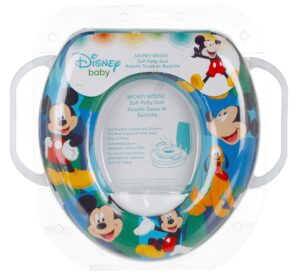 mickey mouse soft potty seat with handles