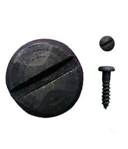 rustic pyramid head wood screws #6 x 5/8 inch, this is for a package of 24