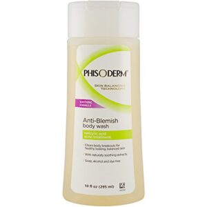 phisoderm anti-blemish body wash, 10-ounce