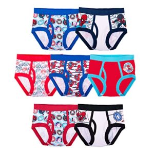 spiderman boys underwear multipacks briefs, spiderman 7pk, 4t us