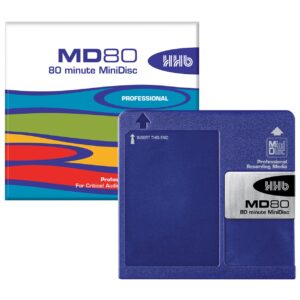 hhb md80 80 minute minidisc (5 pack)