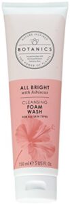 boots botanics all bright cleansing foam wash