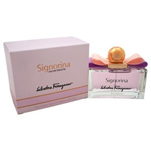 salvatore ferragamo eau de toilette spray for women, 3.4 ounce