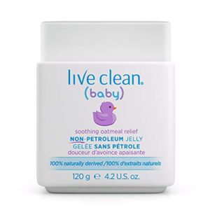 live clean non petroleum soothing jelly, 120 gr