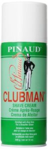 clubman shave cream, 12oz