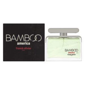 bamboo by franck olivier for men eau de toilette spray 3.4 oz