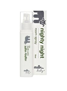 milk & co. baby and children's natural calming and relaxing nighty night room spray, 2.5 fluid ounce