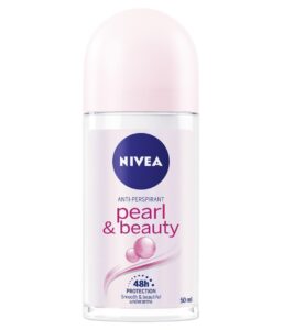 nivea pearl & beauty roll-on deodorant 50 ml (pack of 3)