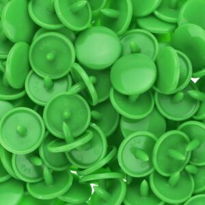 100 sets snaps buttons, glossy round size 20 t5 resin plastic snaps buttons fasteners punch poppers for cloth diaper/bibs/nappies