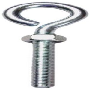 l.h. dottie eb2 eye bolt, open eye, 3/16-inch diameter by 1-1/4-inch length, zinc plated, 50-pack