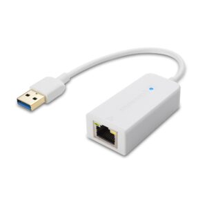 cable matters usb 3.0 to ethernet adapter, 10/100/1000 mbps, white