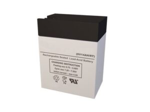 b&b battery bp13-6 6 volt 14 amph sla replacement battery with fp terminal