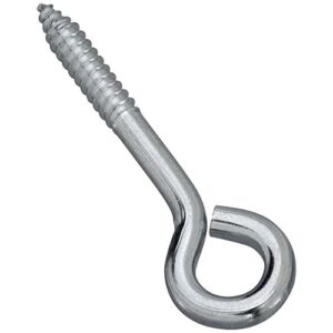 national hardware n347-229 2150 lag screw eye in zinc plated, 10 pack,5/16" x 4"