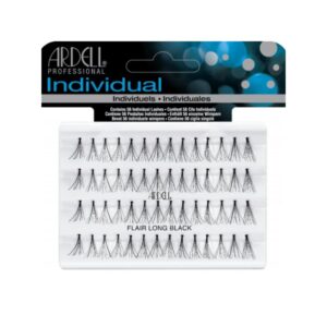 ardell duralash individual long flare lashes, black 56 ea, pack of 1