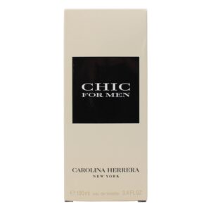 chic by carolina herrera for men 3.4 oz eau de toilette spray