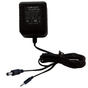 upbright 9v ac adapter compatible with alesis p3 micron hr16 m-eq meq-230 d4 dm4 dm5 dm8 p3x110 3630 7-40-0903 microverb ii iii 2 3 4 reverb a30910c a30980c u090085a 41c-7 9vac 830ma power supply psu