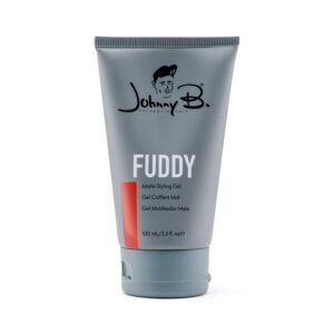 johnny b. fuddy strong professional matte hair styling gel 3.3 oz.