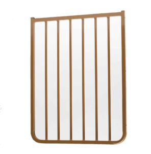 cardinal gates extension for outdoor child safety gate, brown, 21.5"