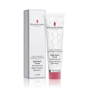 elizabeth arden eight hour cream skin protectant, all-in-one beauty balm, full body moisturizer that hydrates, smooths, protects and soothes, lightly scented, 1.7 fl oz, 1.7 oz.