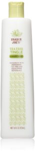 trader joe's tea tree tingle conditioner with peppermint and eucalyptus (2 pack)